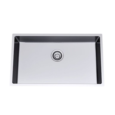 Clark Prism Large Single Bowl Undermount/Overmount Stainless Steel