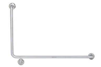 Johnson Suisse 90deg Corner Grab Rail 980 x 1030 x 600mm Right Hand