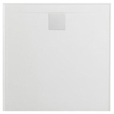 Marbletrend Flinders New Polymarble Shower Base 900mm x 900mm, Square ...