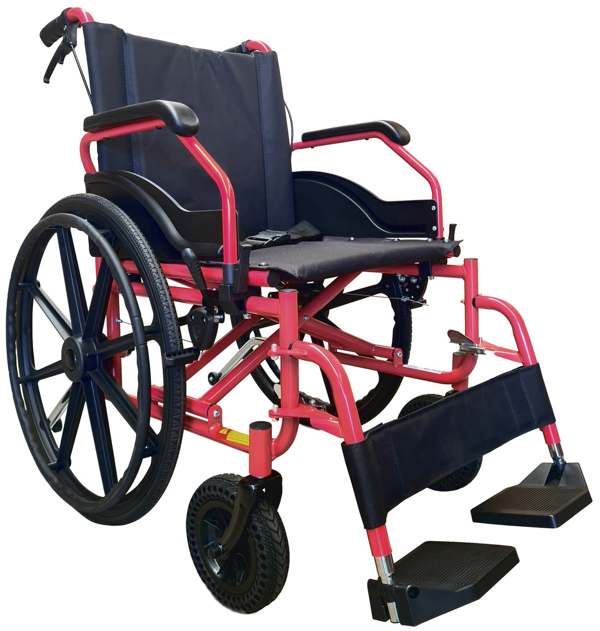 Red Heavy Duty Bariatric Wheelchair