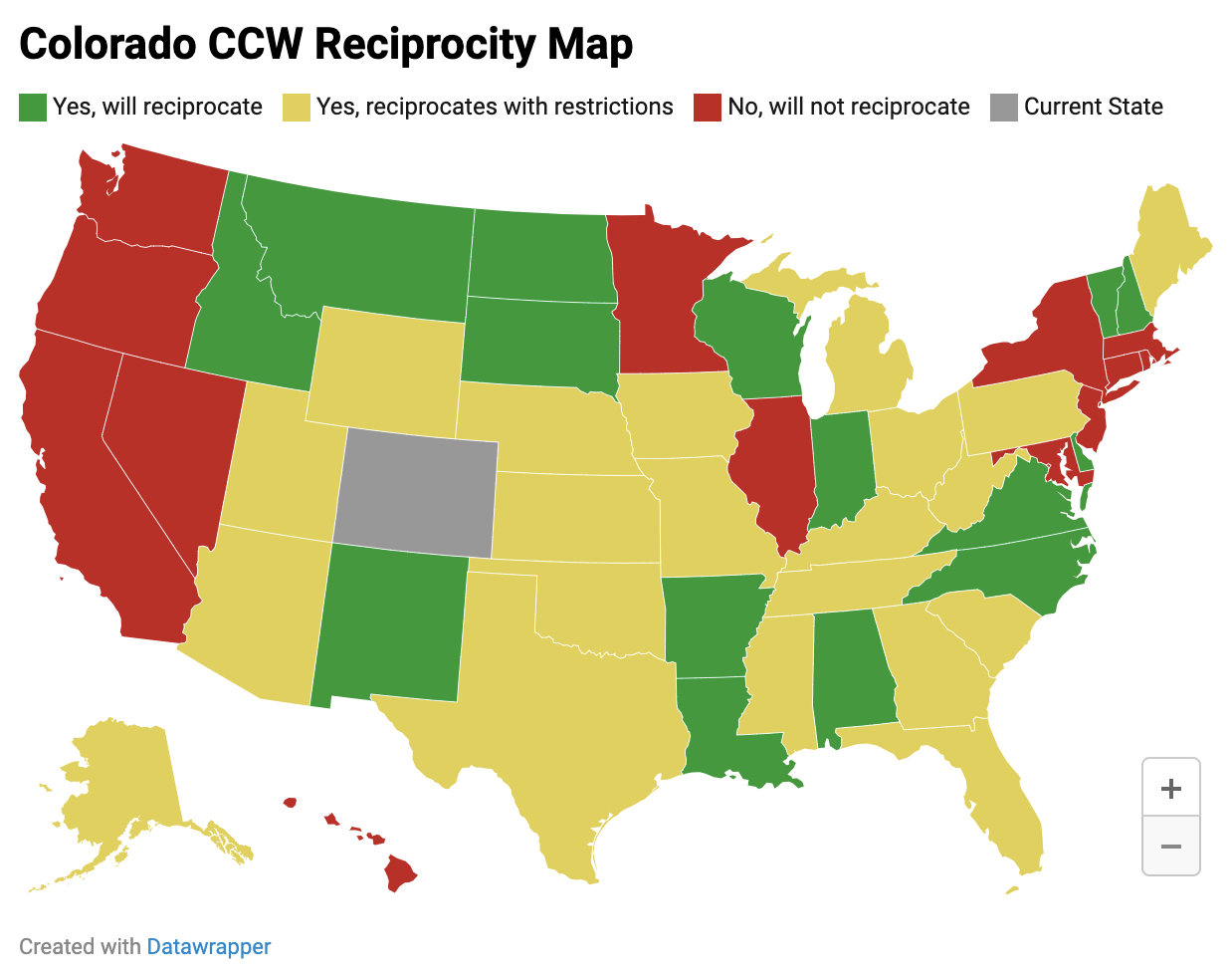 Colorado Concealed Carry Reciprocity Guide - ProArmory