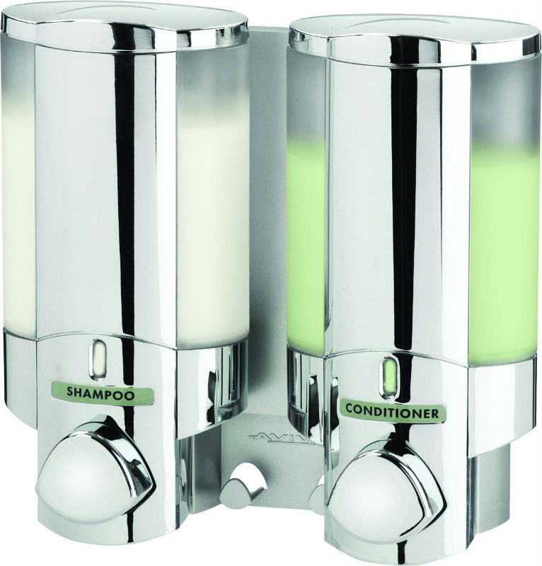 Better Living 76245 AVIVA II Shower Dispenser, Translucent Bottles ...