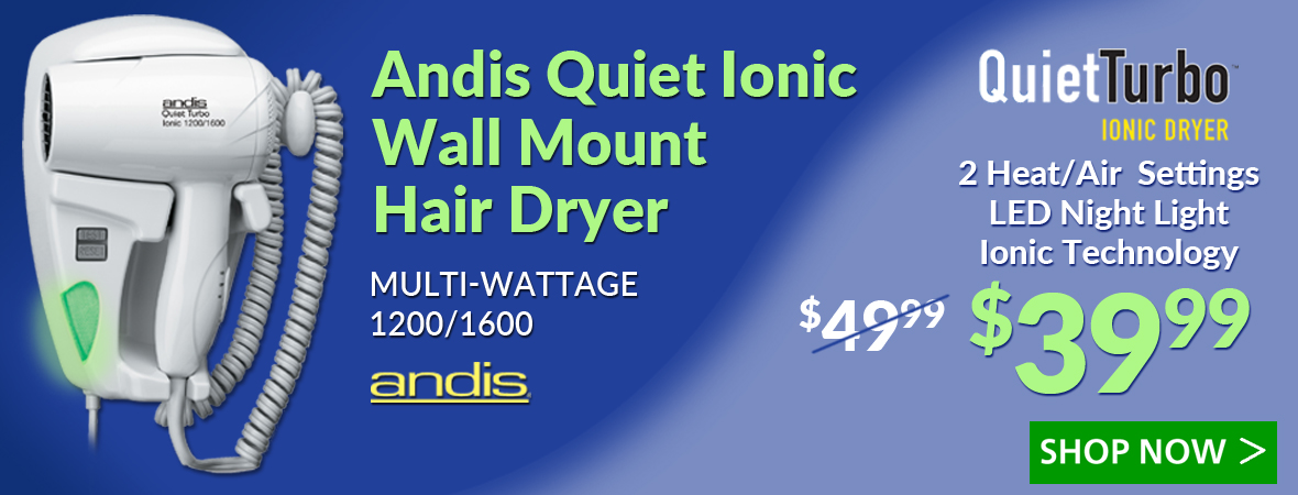 Wall Mount Hair Dryers and Hospitality Supplies | WallMountDryer.com