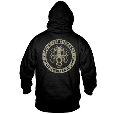 "SPD Tan Octo" Pullover Hoodie - Meridian Defense Corp