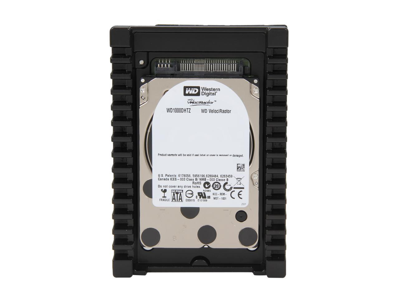 Western Digital WD VelociRaptor WD1000DHTZ 1TB 10000 RPM 64MB Cache ...
