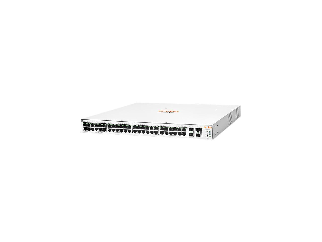 Aruba JL686A Smart Instant On 1930 48G Class4 PoE 4SFP/SFP+ 370W Switch ...