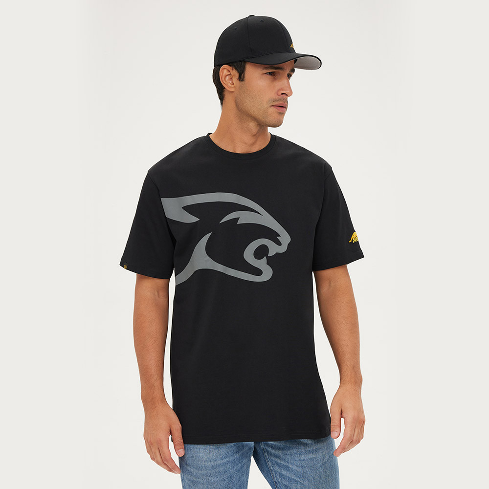 Predator Grey Cat Head T-Shirt