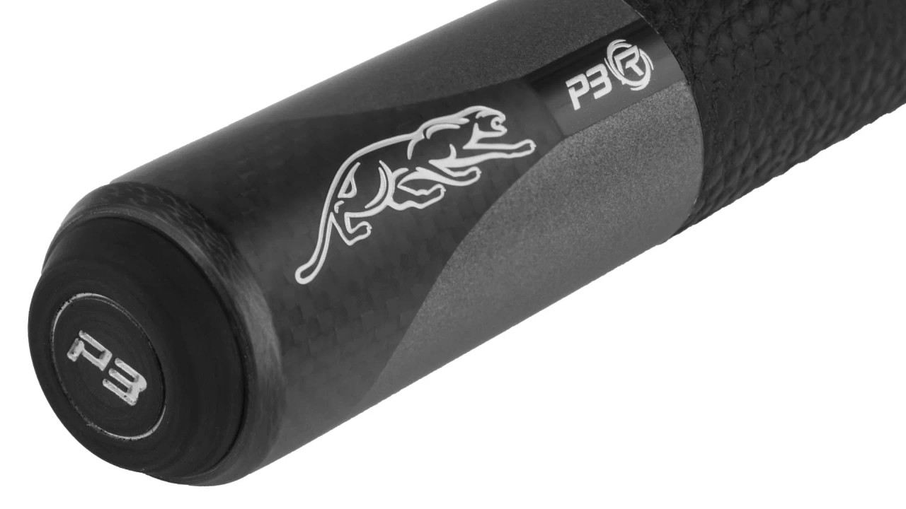 Predator P3 Metallic Grey Pool Cue - Leather Luxe Wrap (With 12.4mm ...