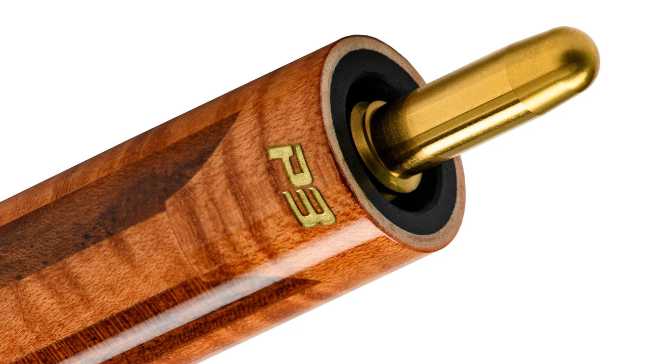 Predator P3 Aura Golden Stained Curly Maple & Bocote Pool Cue - No Wrap ...