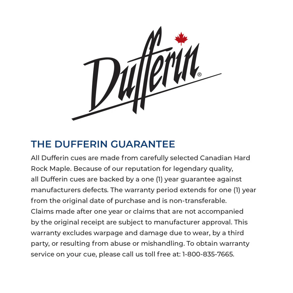 Dufferin D-212 Pool Cue