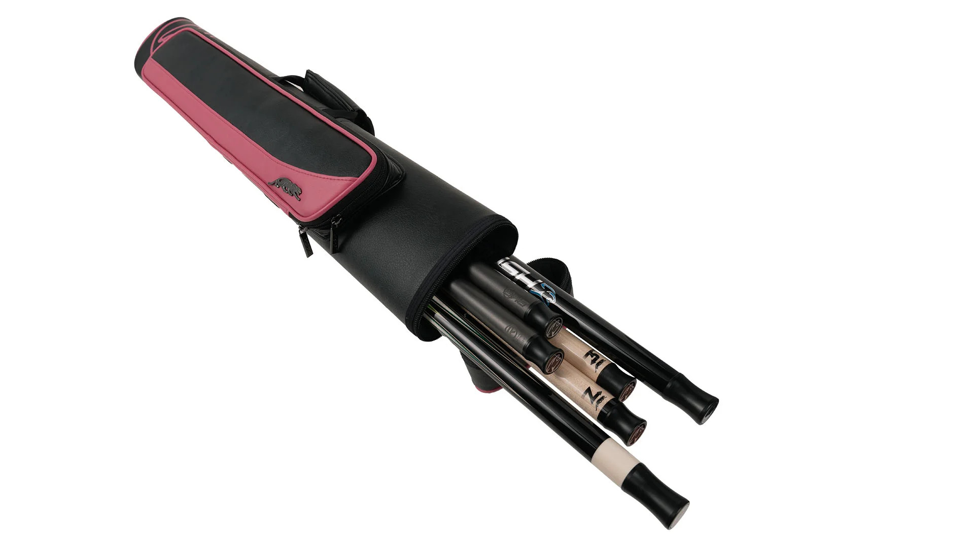 Predator Roadline Black/Pink Pool Cue Hard Case - 2 Butts x 4 Shafts