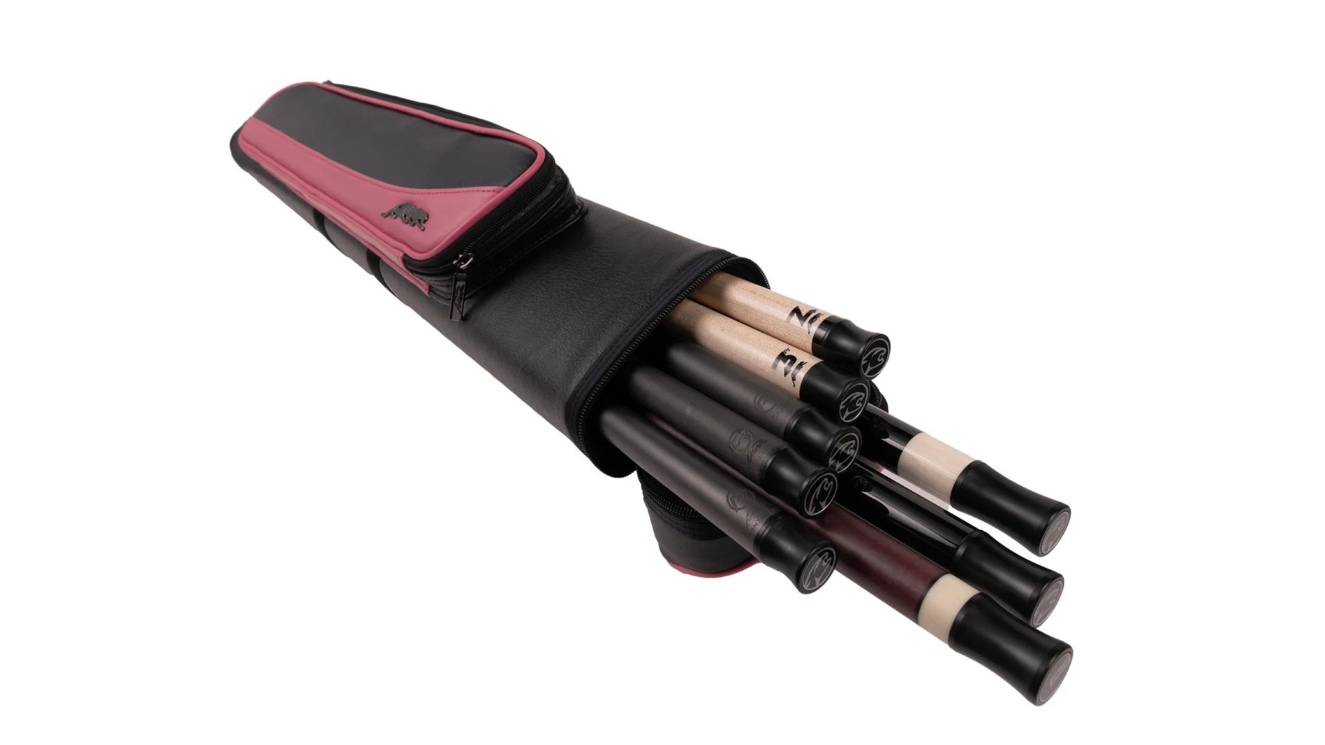 Predator Roadline Black/Pink Pool Cue Hard Case - 3 Butts x 5 Shafts