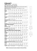 S8447 | Simplicity Sewing Pattern Misses' Vintage Pants, Overalls and ...