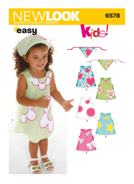 N6398 | New Look Sewing Pattern Child's Separates | New Look