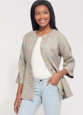 N6742 | Misses' Jacket and Coat | New Look
