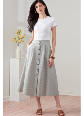 S8211 | Simplicity Sewing Pattern Misses' Dirndl Skirts in Three ...