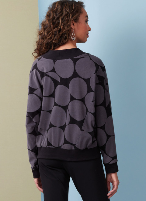 B6996 Misses Loose Fit Knit Tops By Palmerpletsch Butterick