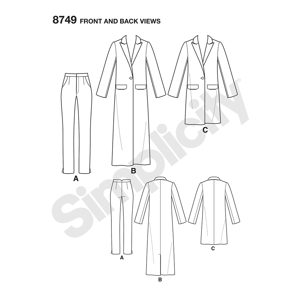 S8749 (PDF) | Simplicity Sewing Pattern Misses'/Women's Mimi G Style ...