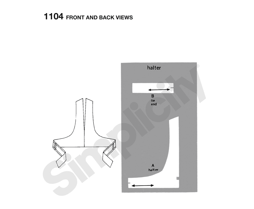 S5555 (PDF) | Simplicity Sewing Pattern Misses' Vintage Jiffy Knit Wrap ...