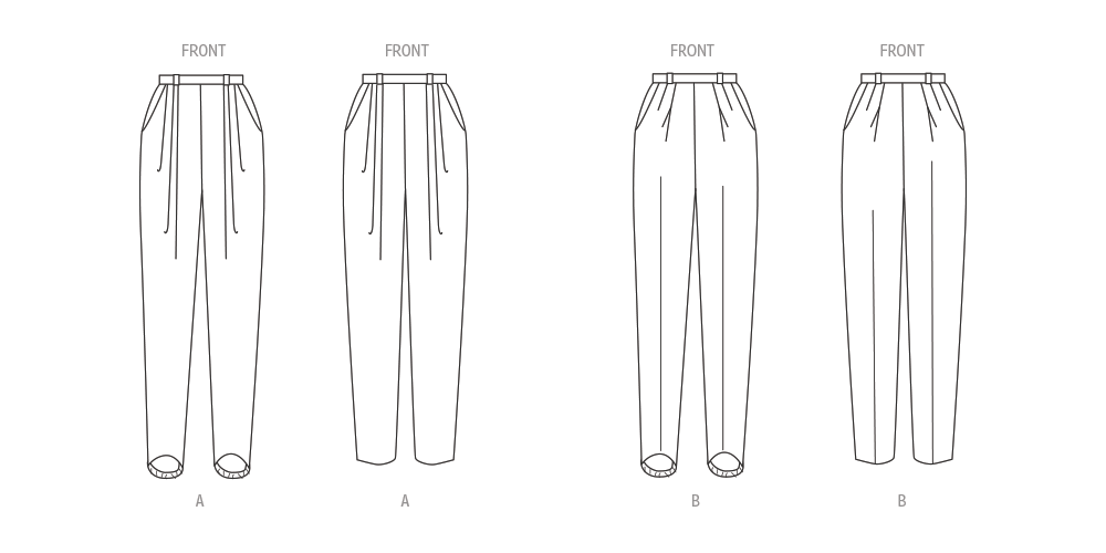 M8432 | Misses' Pants | McCall's