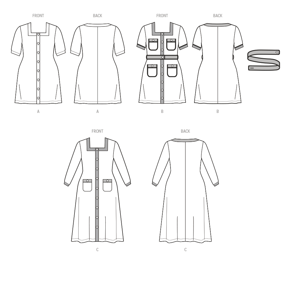 M8435 | Women's Knit Dresses | McCall's