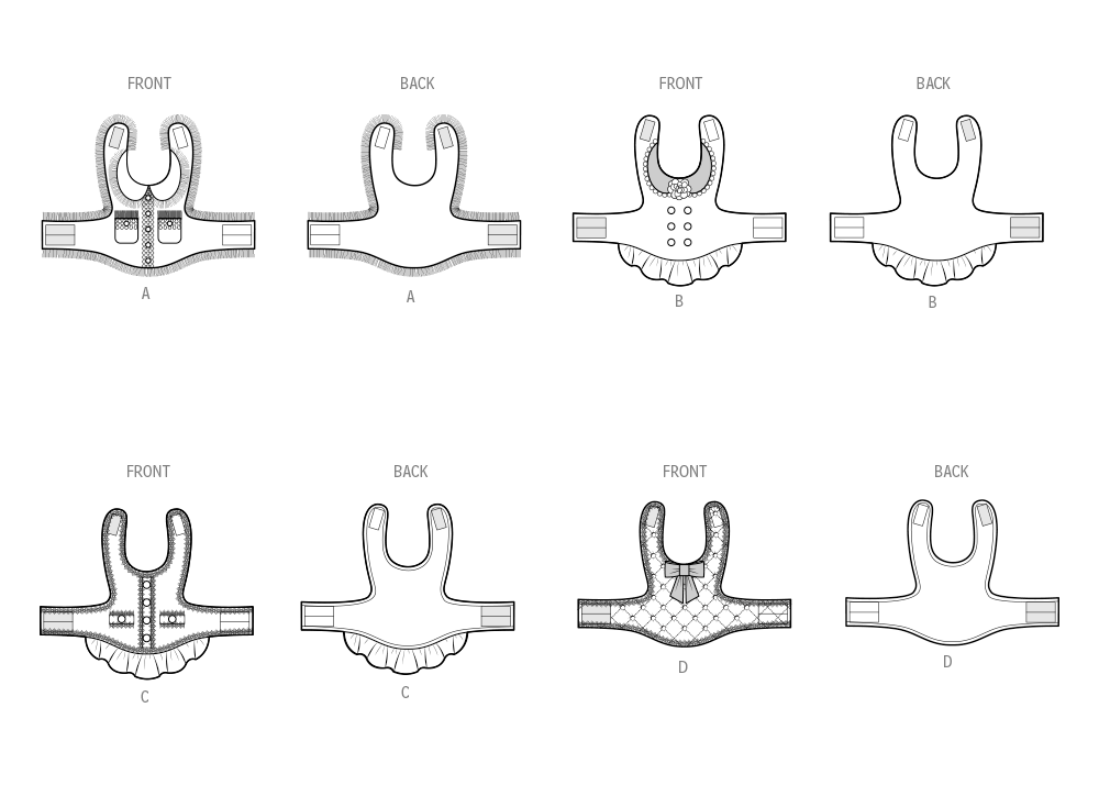 S9970 (PDF) | Simplicity Sewing Pattern Dog Coats | Simplicity