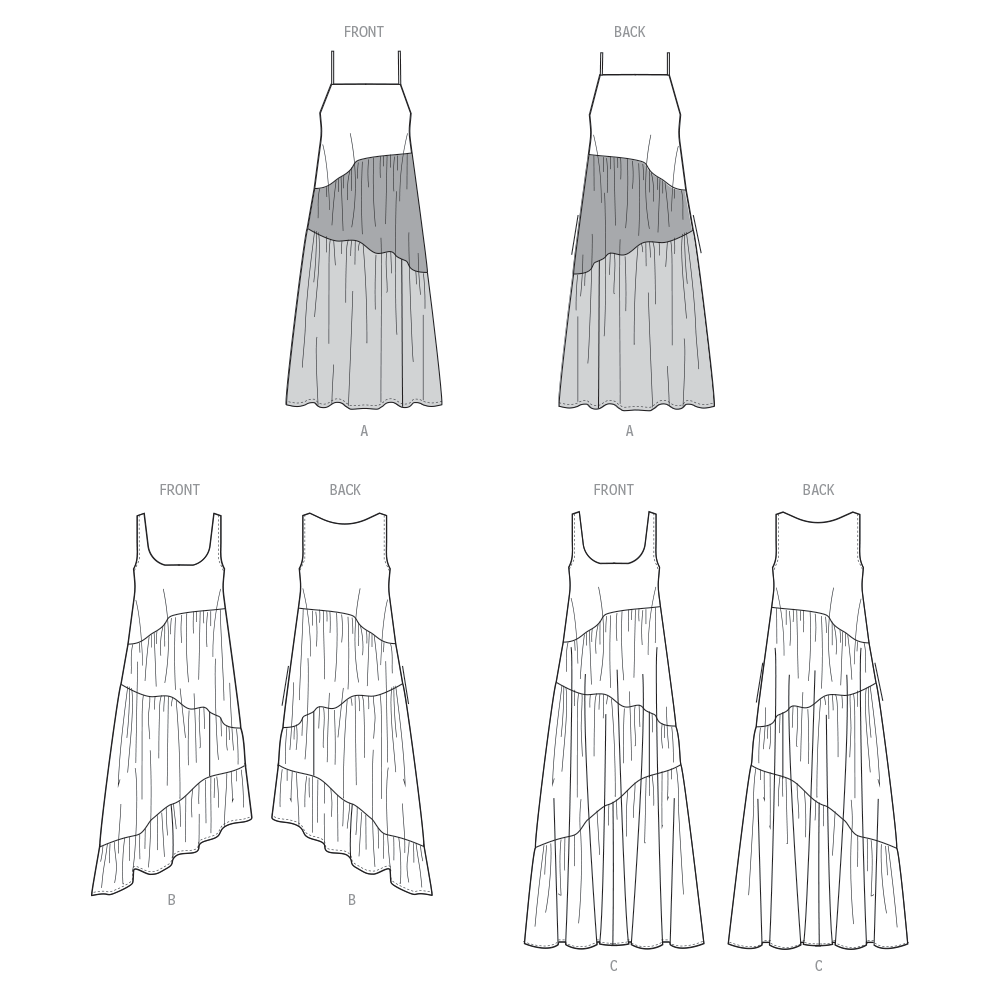 M8506 | McCall's Sewing Pattern Misses' Dresses | McCall's