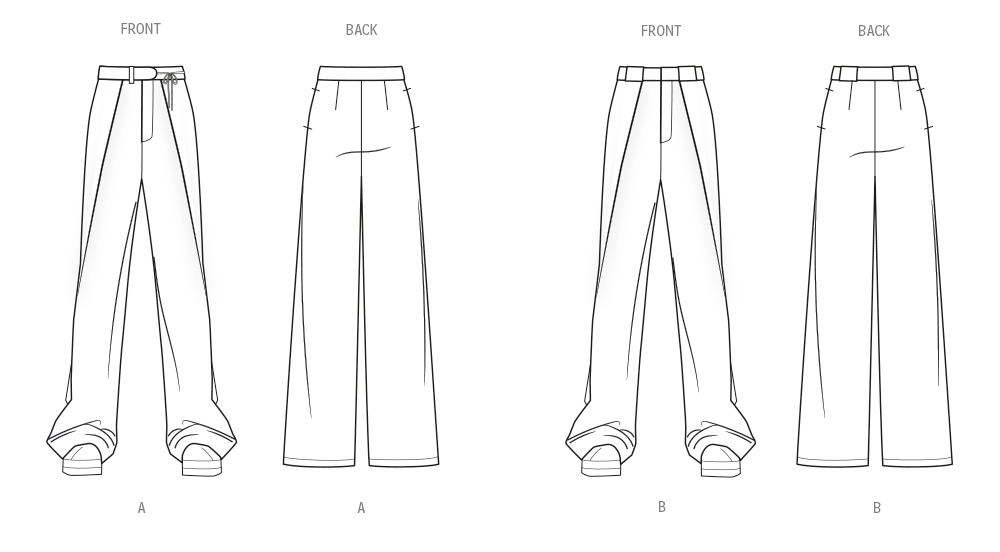 S3006 (PDF) | Simplicity Sewing Pattern Misses' Pants | Simplicity