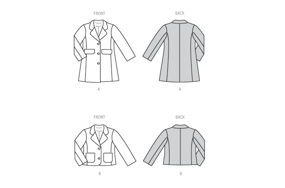 BUR9215 | Burda Style Sewing Pattern 9215 Children's Coats | Burda Style