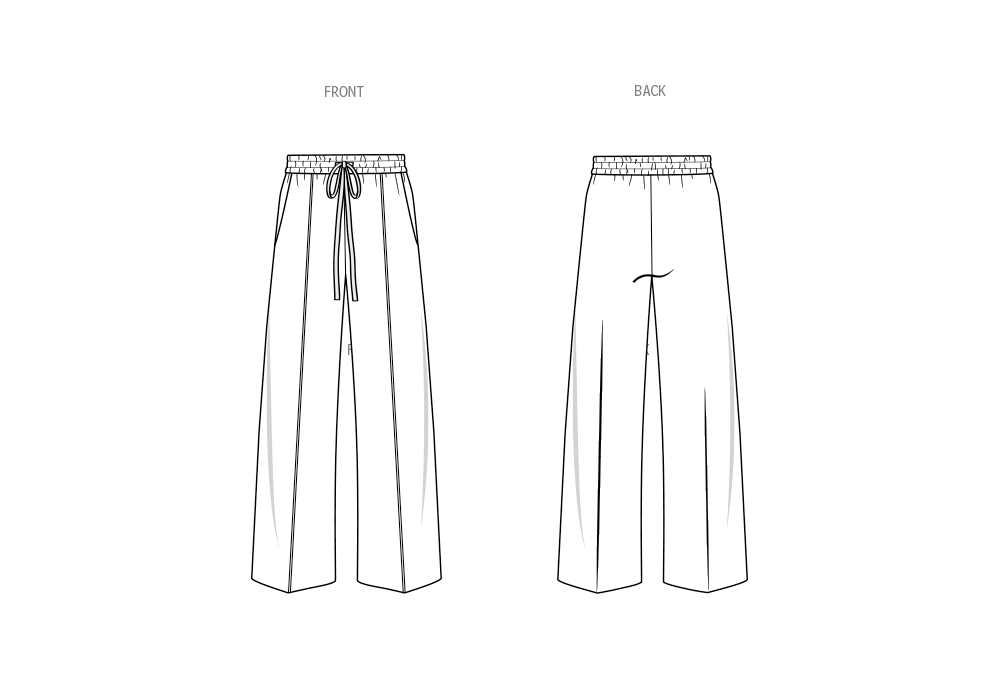 S3036 (PDF) | Simplicity Sewing Pattern Misses' Pants by Mimi G Style ...