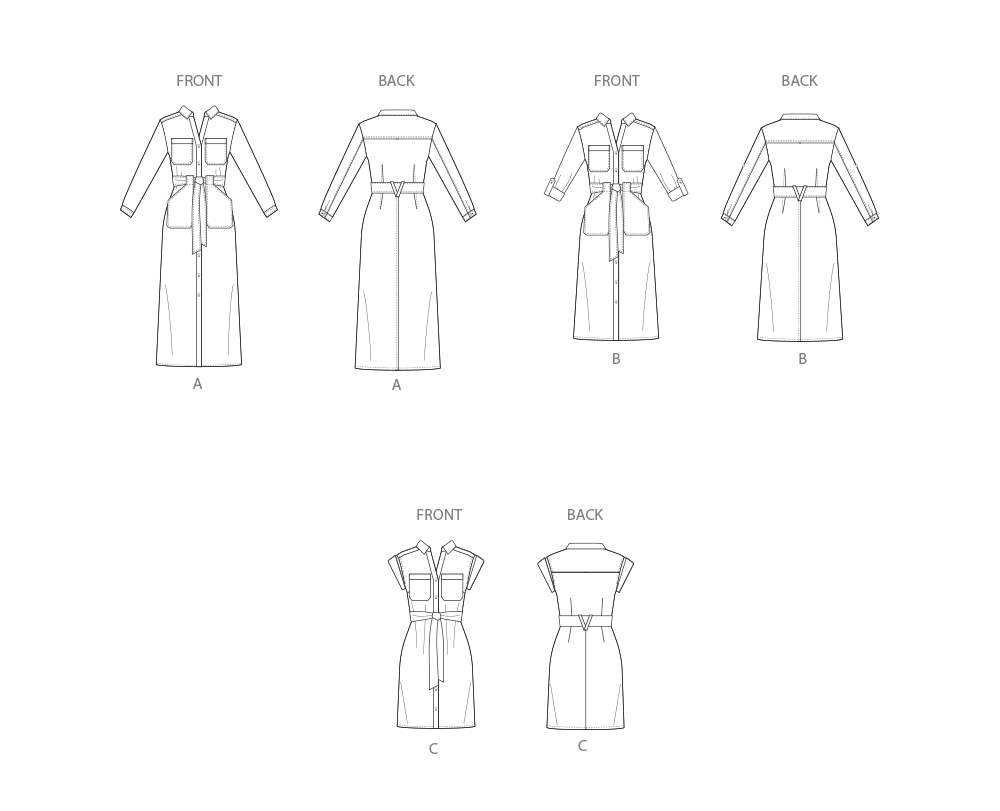 S3065 (PDF) | Simplicity Sewing Pattern Misses' and Women's Dresses ...