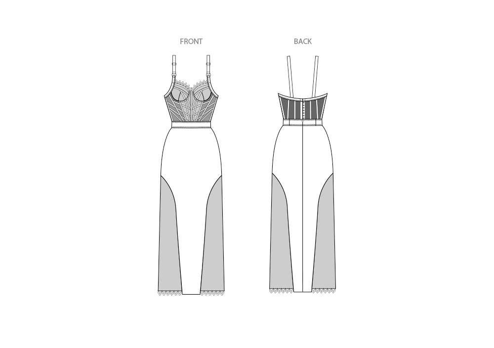 S3085 | Simplicity Sewing Pattern Misses' and Women's Corset Dress by ...