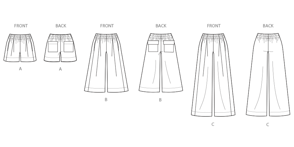 S3105 | Simplicity Sewing Pattern Misses' Shorts and Pants | Simplicity