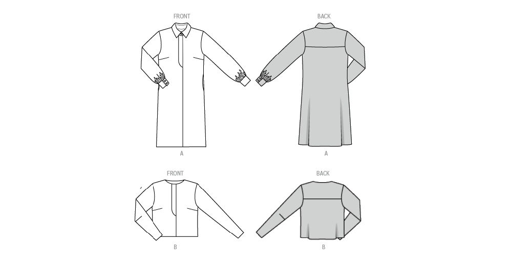 BUR5678 | Burda Style Pattern 5678 Misses' Dress and Blouse | Burda Style