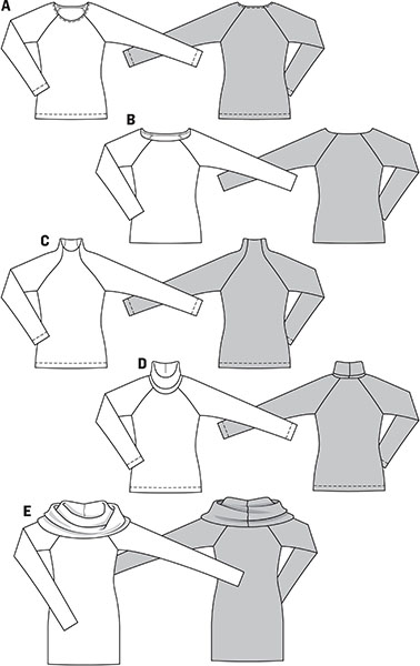 BUR6990 | Burda Style Sewing Pattern Shirts | Burda Style