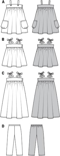 BUR9437 | Burda Style Sewing Pattern Toddlers | Burda Style