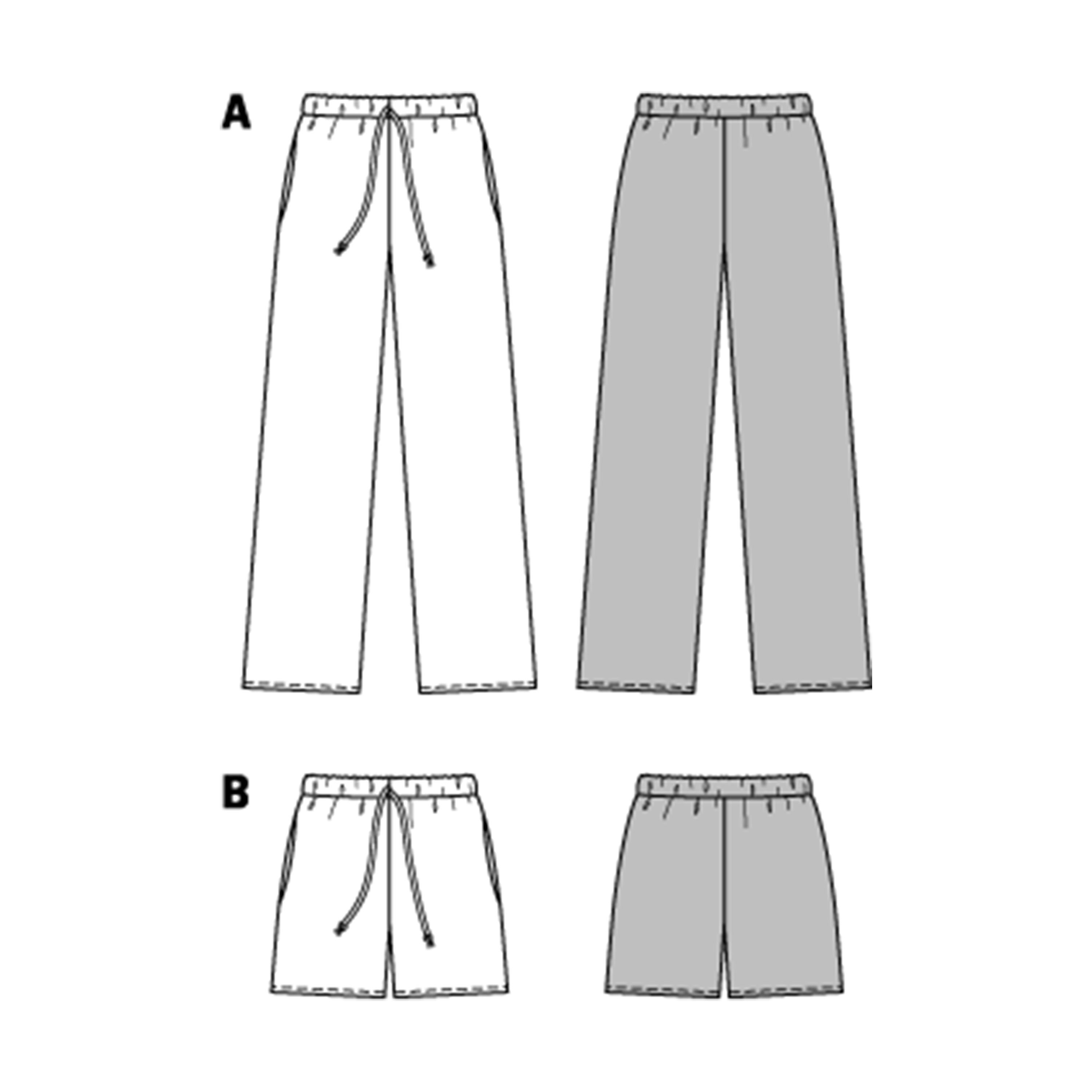 BUR6735 | Burda Style Sewing Pattern Misses' Pants | Burda Style