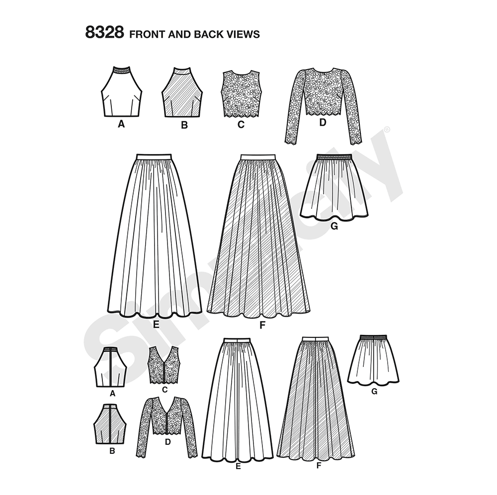 S8328 | Simplicity Sewing Pattern Misses' Special Occasions Dress ...