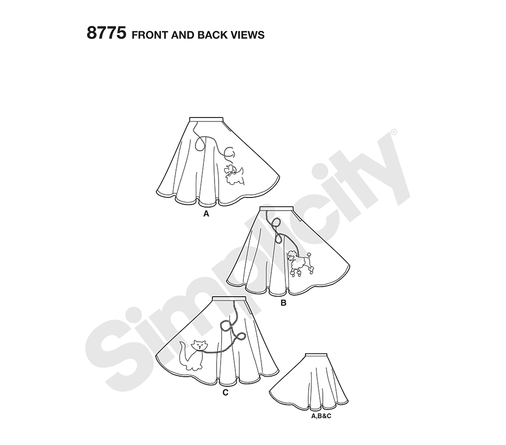 S8775 | Simplicity Sewing Pattern Misses' Costumes | Simplicity