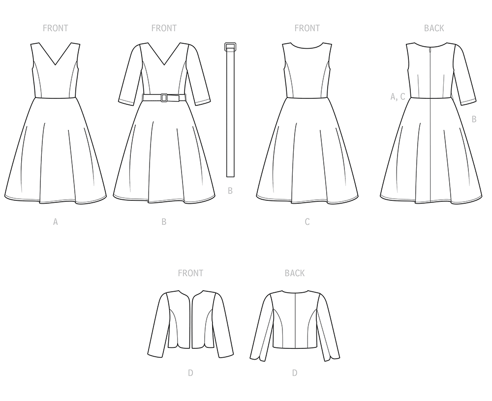 S9474 | Simplicity Sewing Pattern Women's Dresses and Jacket | Simplicity