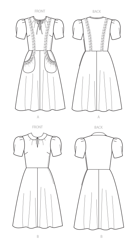 V9294 | Misses' Dress | Vogue Patterns
