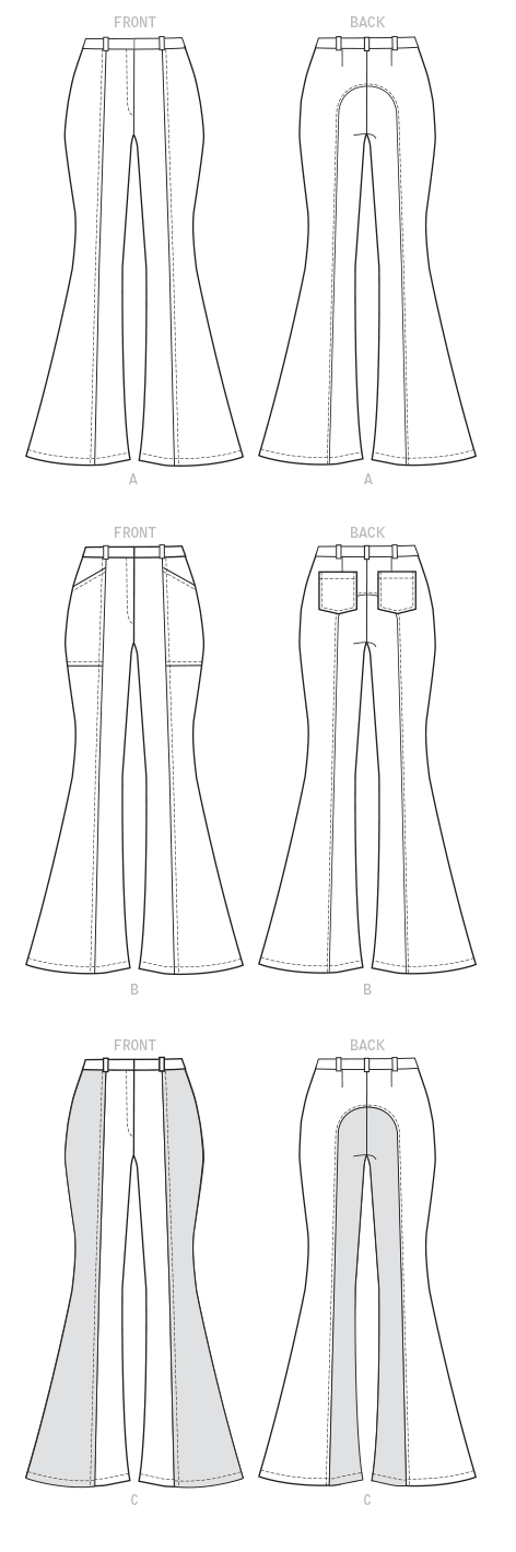 M8007 | Misses' Pants | McCall's Patterns