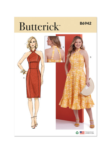 B6942 | Misses' Dresses | Butterick