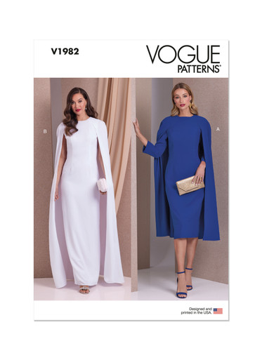 V1982 | Misses' Dresses | Vogue Patterns
