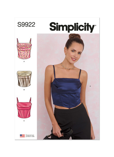 S9922 | Misses' Corsets | Simplicity