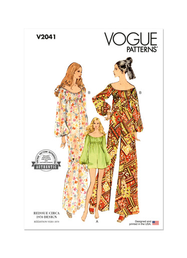 V2041 (PDF) | Vogue Patterns Misses' Jumpsuit in Two Lengths | Vogue ...