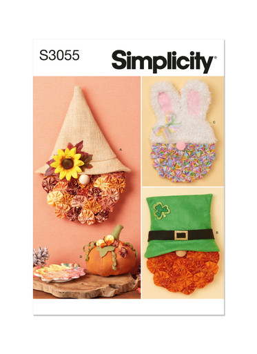 S3055 (PDF) | Simplicity Sewing Pattern Seasonal Crafts | Simplicity