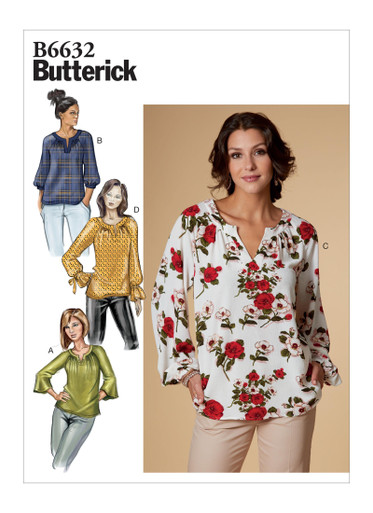 B6632 | Misses' Top | Butterick Patterns