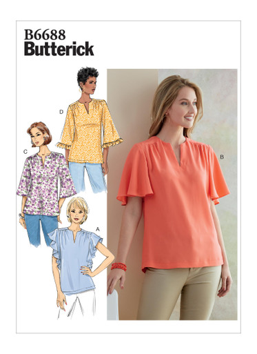 B6688 | Misses' Top | Butterick Patterns