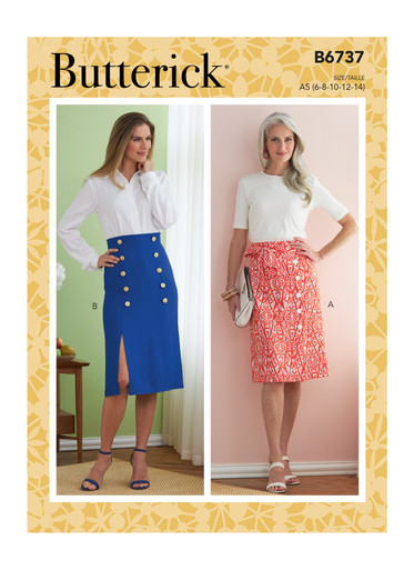 B6737 (PDF) | Misses' Skirts | Butterick Patterns